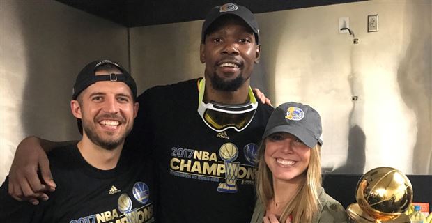 Loucks enjoys up-close view of Warriors' title run