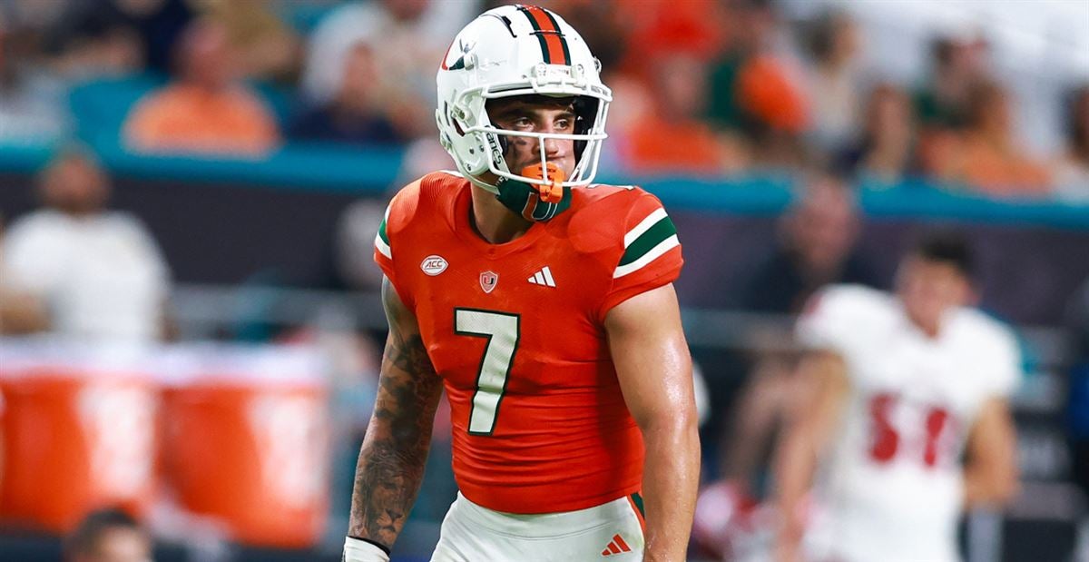 First-Team All-ACC WR Xavier Restrepo is returning to Miami