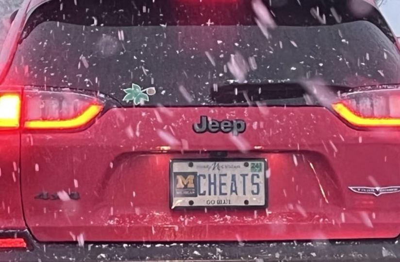 License plate that will never not be funny!