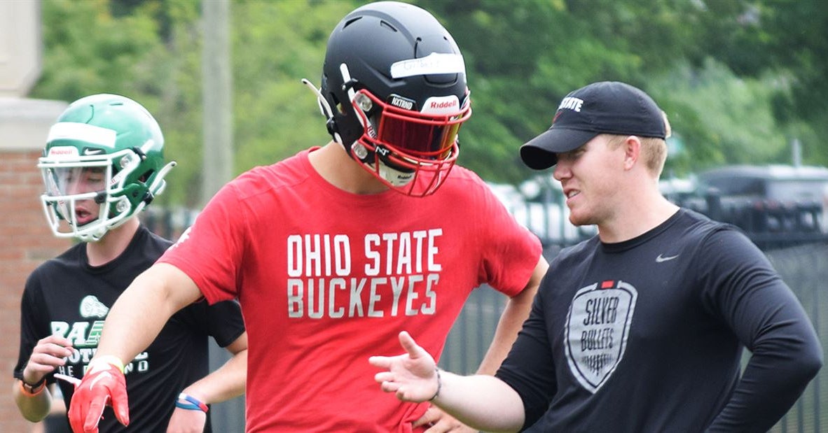 Lakota West 2025 tight end standout Luka Gilbert building rapport with ...