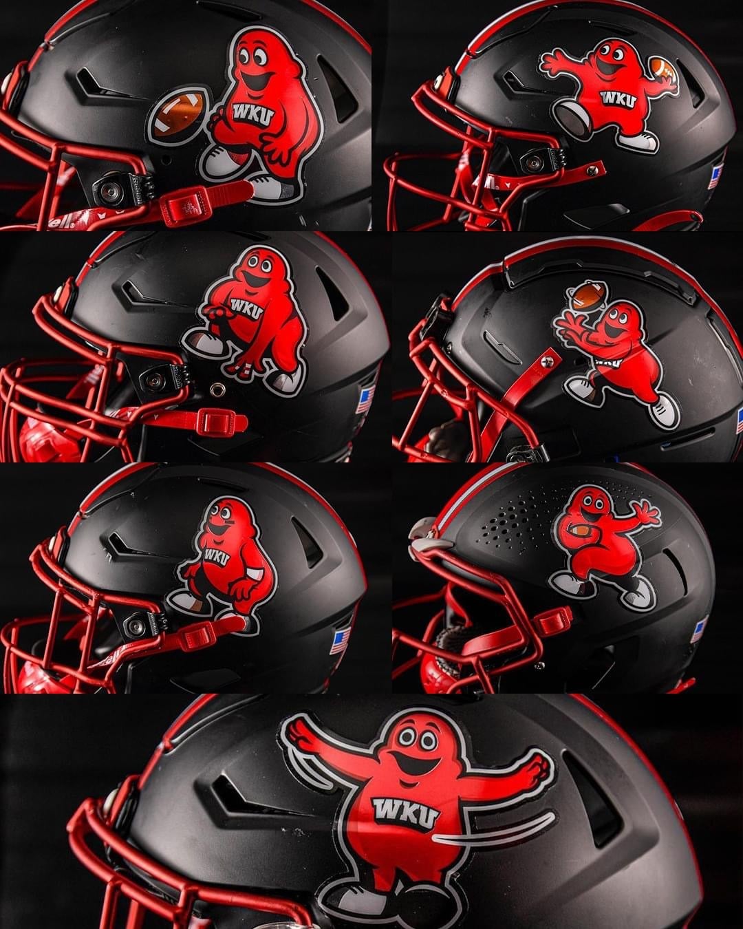 Western Kentucky helmets