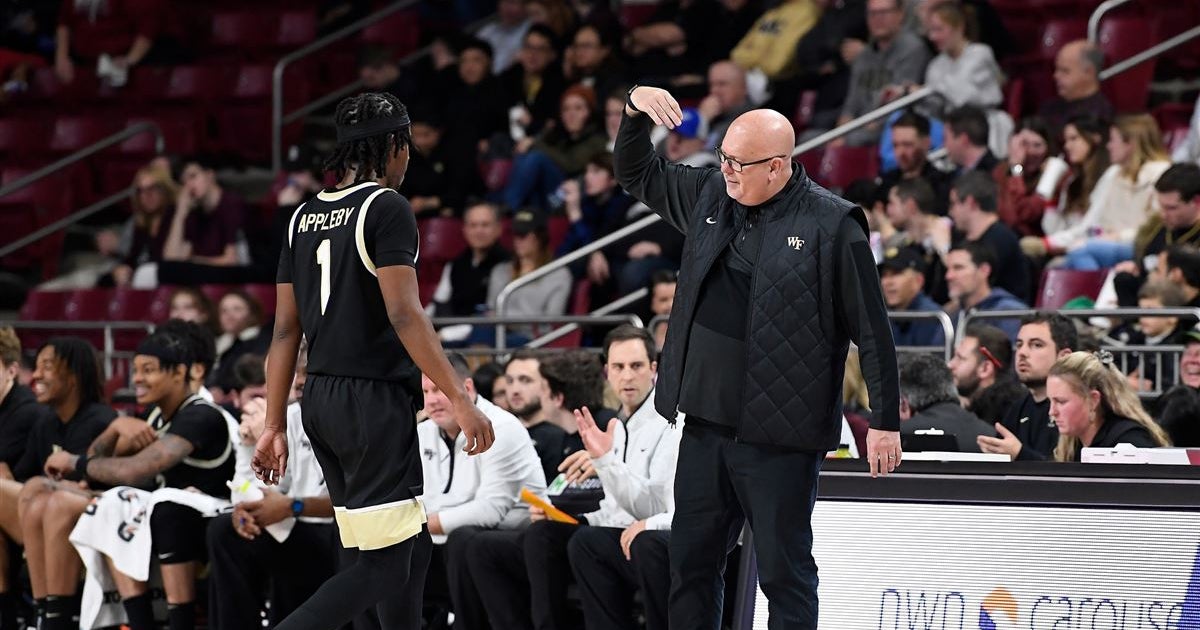 WATCH: Wake Forest Basketball coach Steve Forbes ACC Teleconference