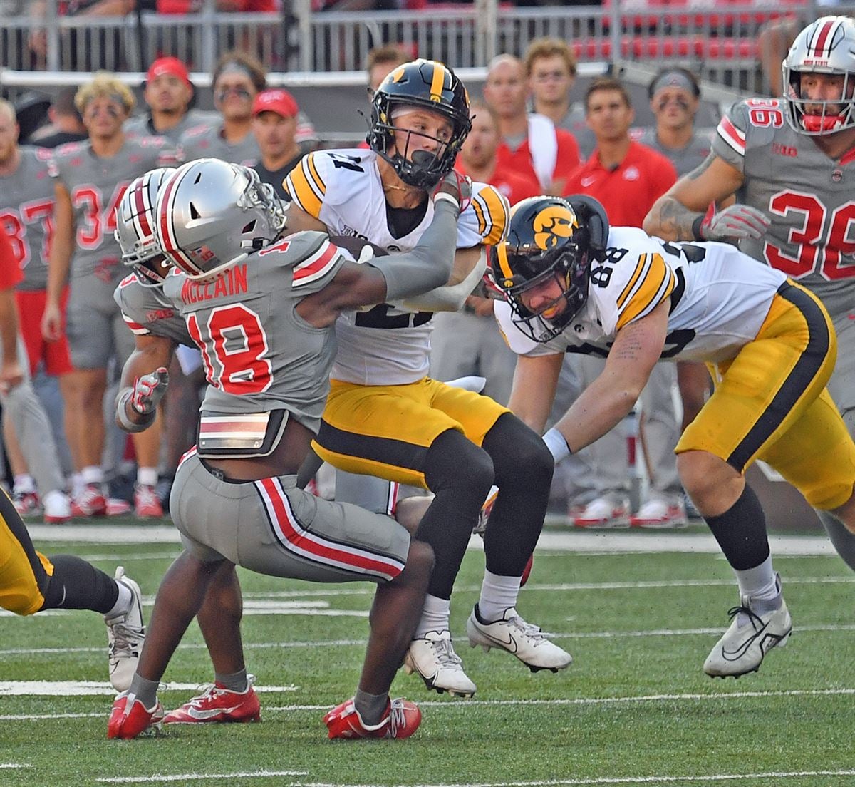 Sights and Sounds: Buckeyes use third-quarter barrage to bury Iowa 35-7
