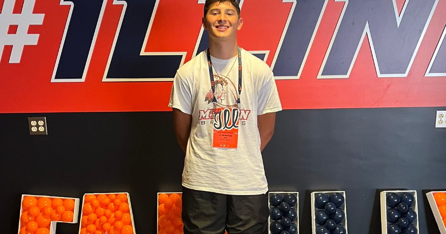 Illini offer in-state Class of 2026 TE JC Anderson: 'I could not stop ...
