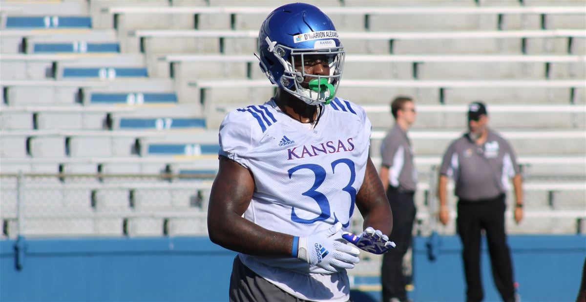 Kansas football defensive end D'Marion Alexander announces intention to ...