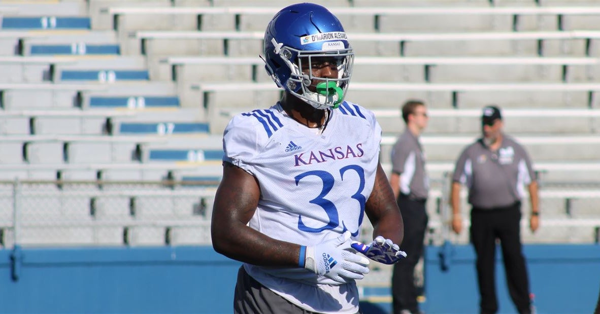 Kansas football defensive end D'Marion Alexander announces intention to ...