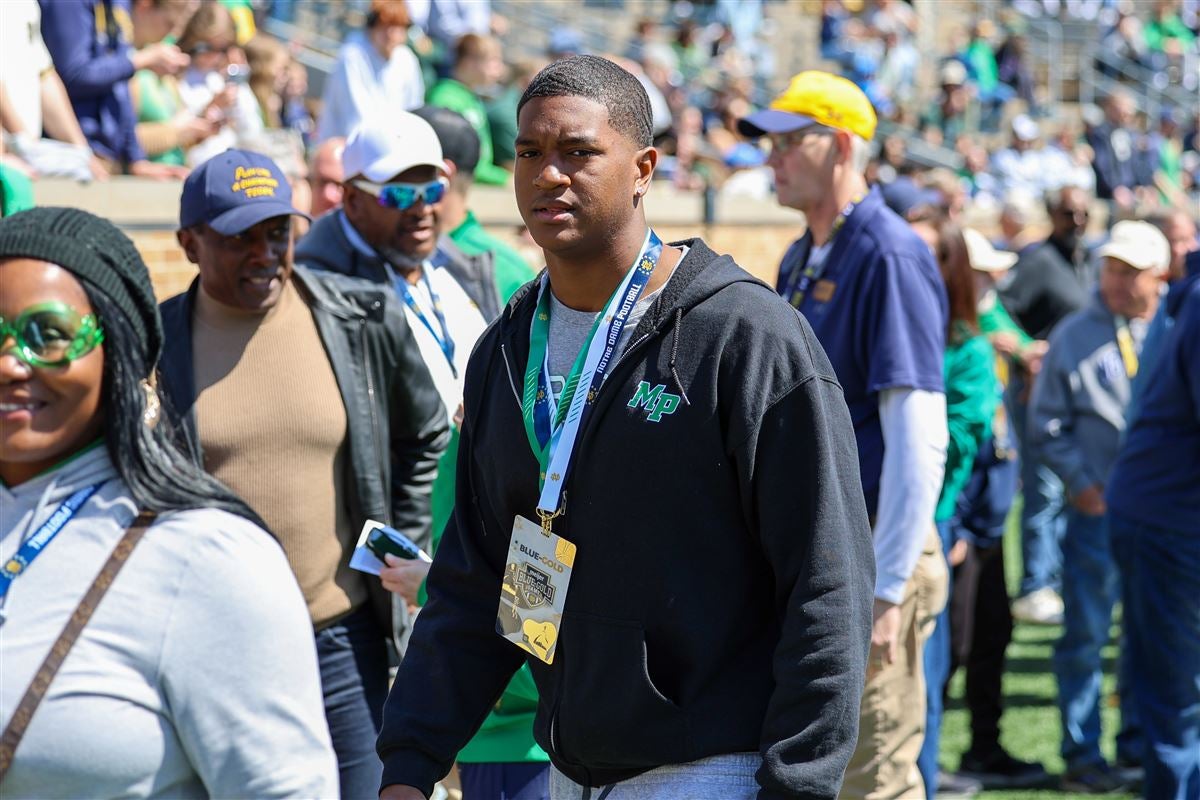 Recruiting Photogallery: Notre Dame's Blue-Gold Visitors