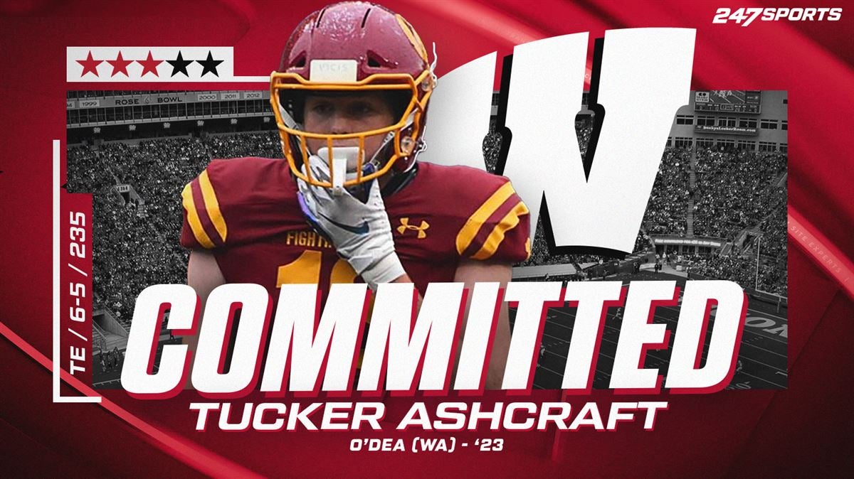 Washington TE Tucker Ashcraft breaks down his commitment to Wisconsin