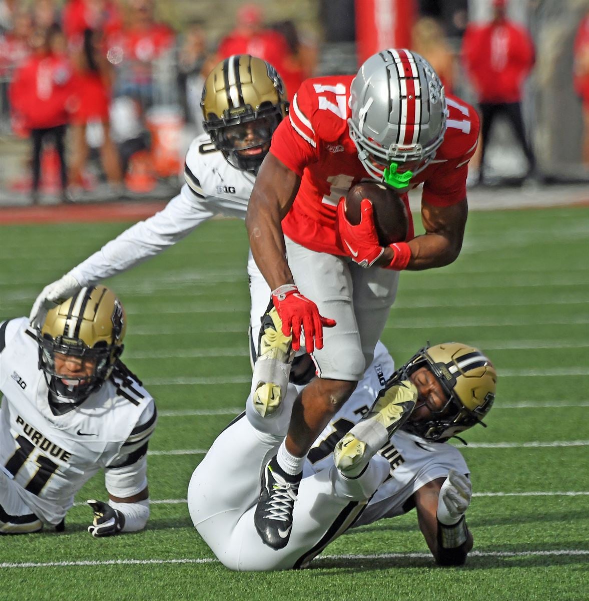 Sights and Sounds: Buckeyes dominant in all phases in rout of Purdue