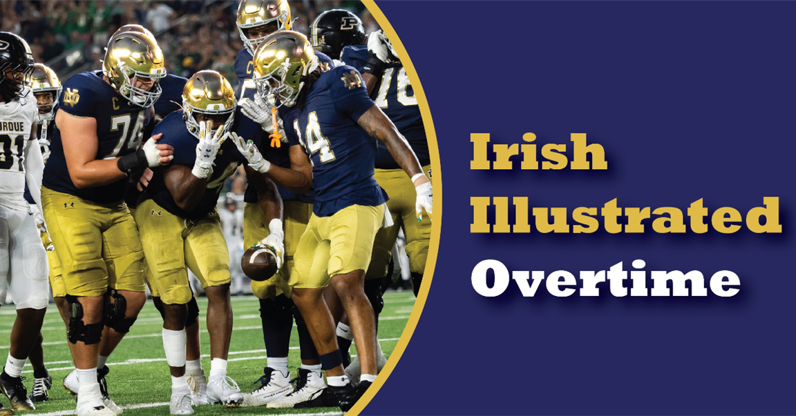 Overtime: Notre Dame Beats Purdue 56-30 as Offense Flourishes while ...