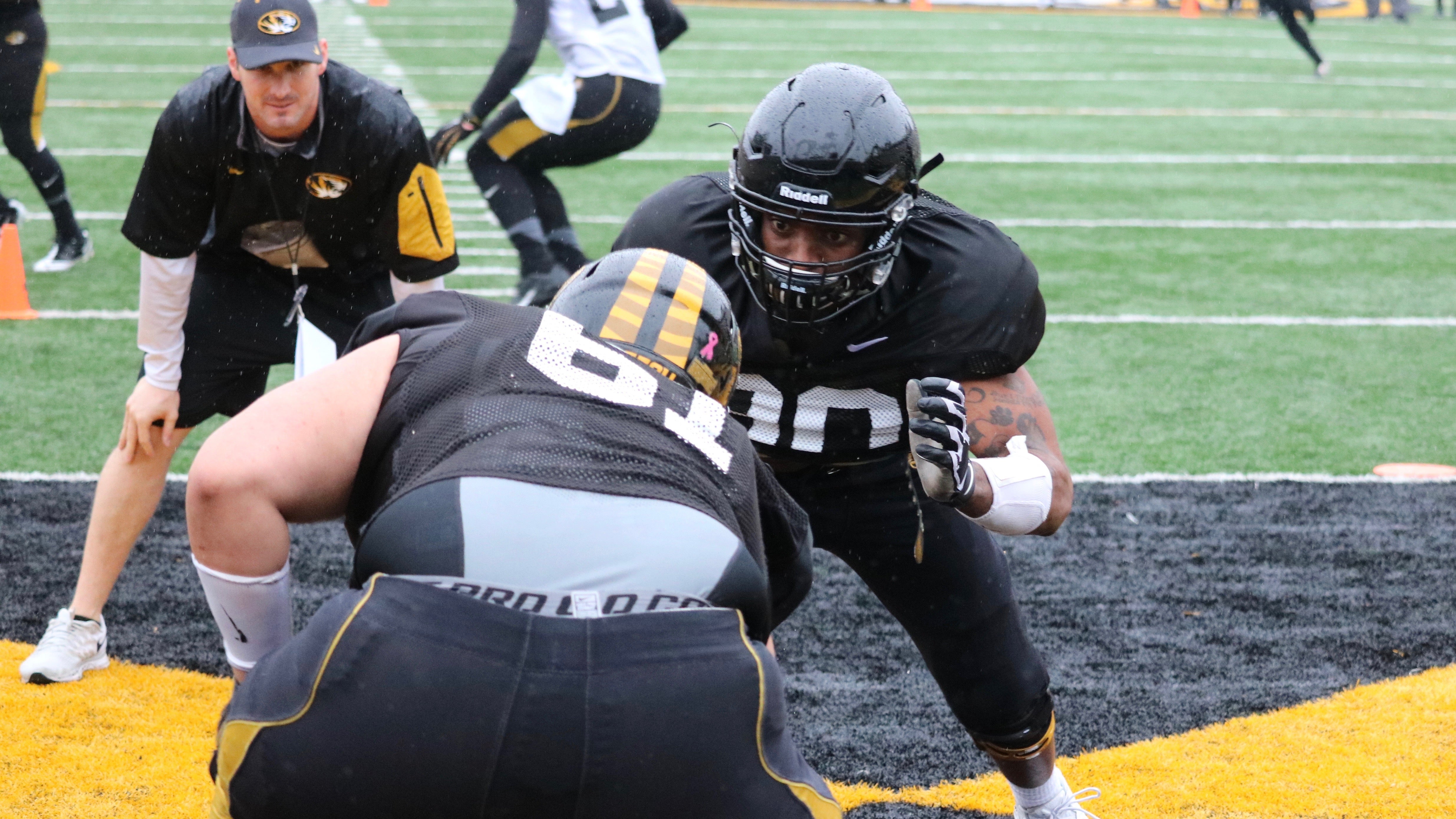 Mizzou Football Spring Practice Photo Gallery