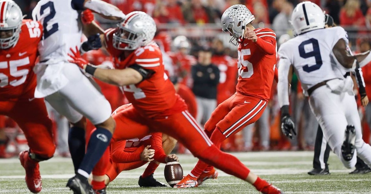Ohio State's Noah Ruggles named co-Big Ten Special Teams Player of the Week