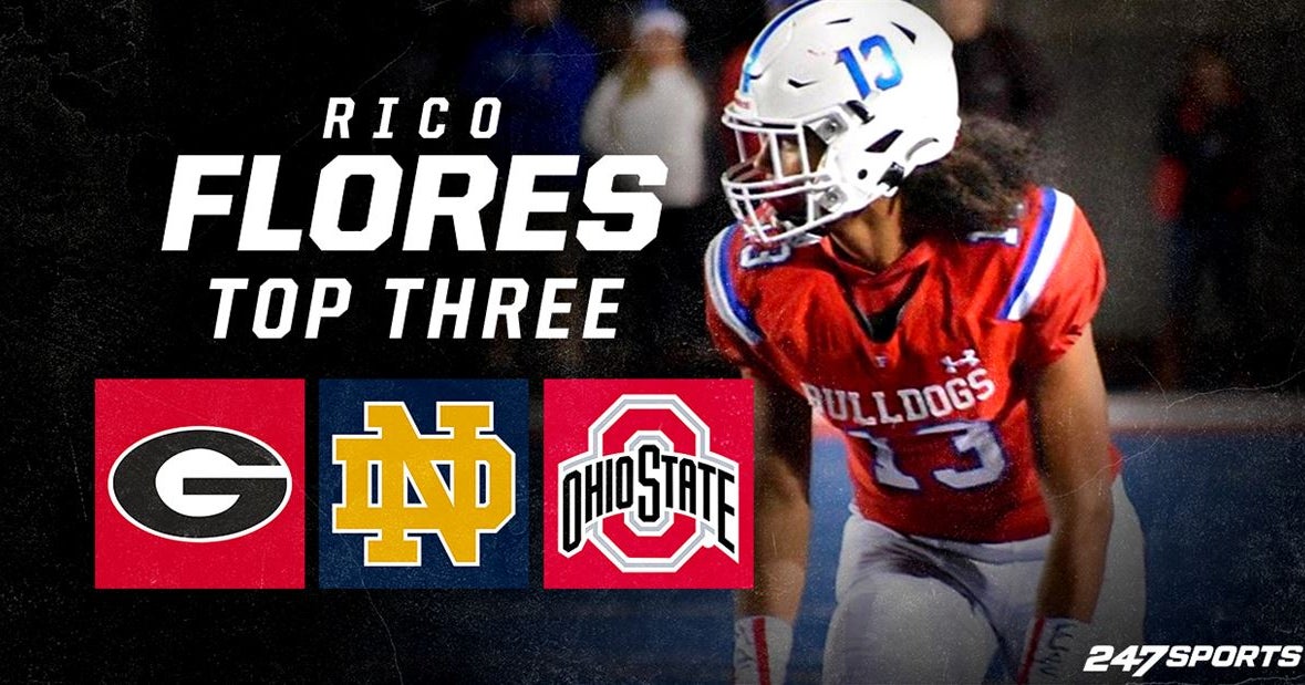 Top247 WR Rico Flores names his final three, sets announcement date