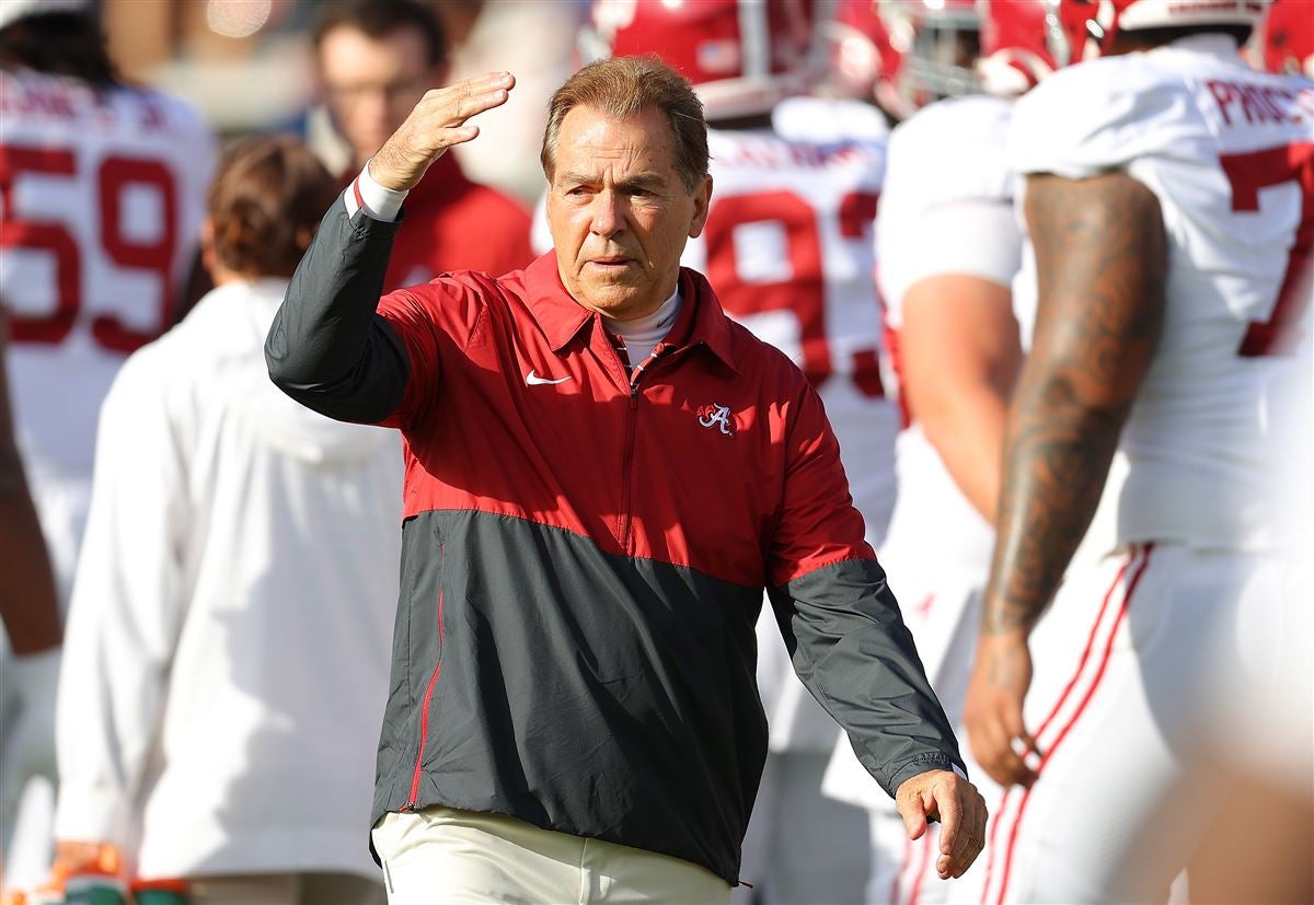 Everything Alabama coach Nick Saban said on Monday, Nov. 27, ahead of ...