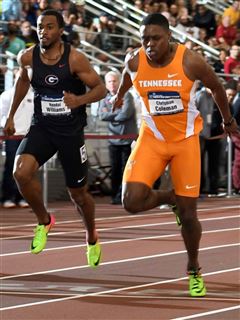Vols sprinter Christian Coleman calls his shot in title runs