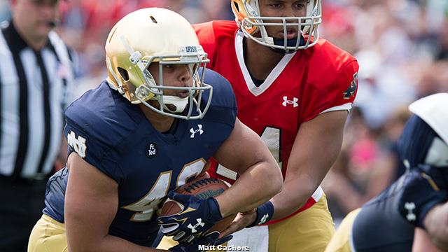 Notre Dame rewards walk-on Josh Anderson