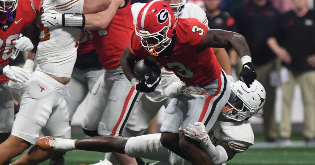 'It's going to be a battle': Georgia looks to run against stout Texas ...