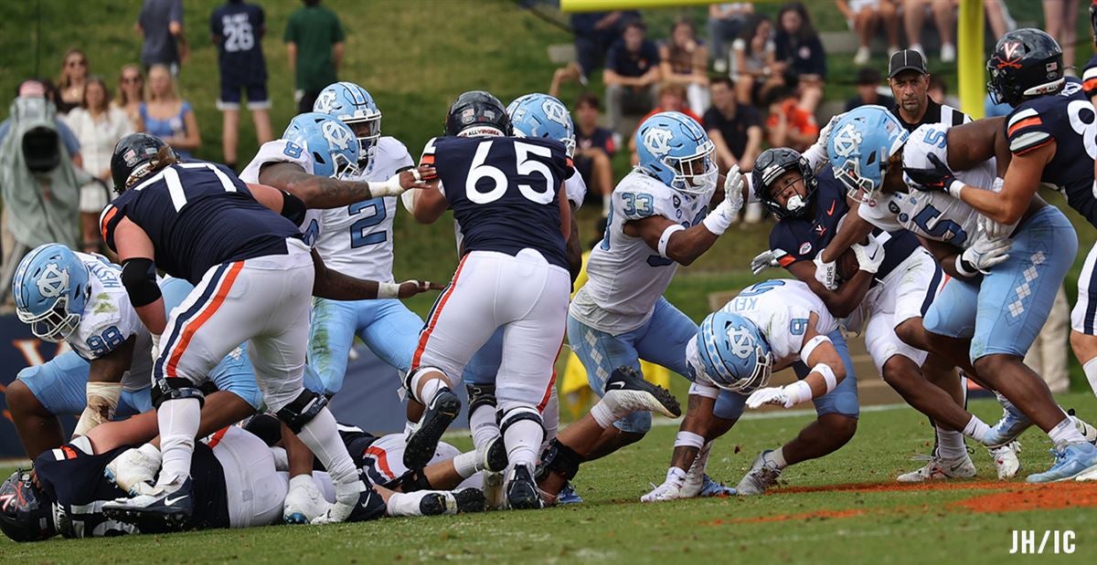 UNC Snap Counts vs. Virginia