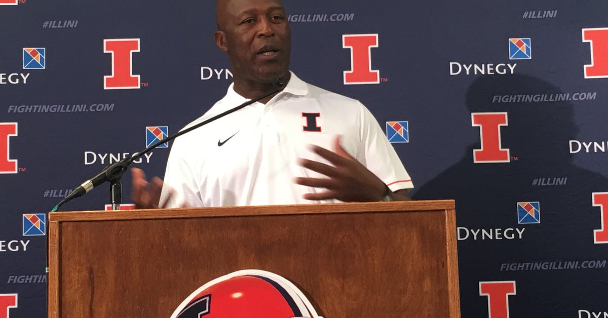 Illini football releases first depth chart