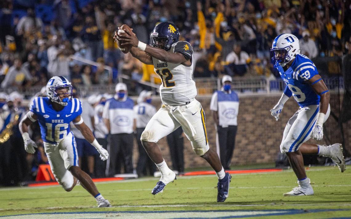 The N.C. A&T Aggies are set to play the Duke Blue Devils in front of a ...