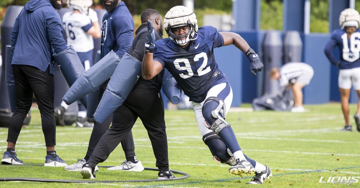 Penn State defensive lineman Smith Vilbert no longer on Lions roster ...
