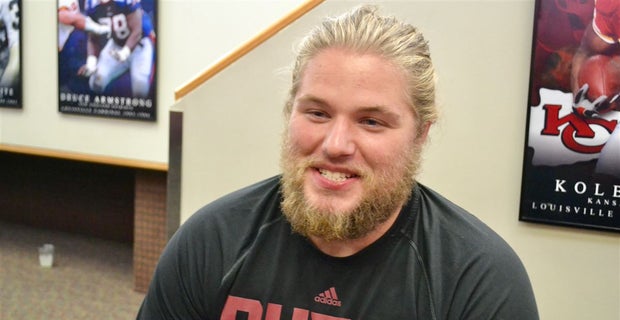 Louisville right tackle Tyler Haycraft is "just awesome"