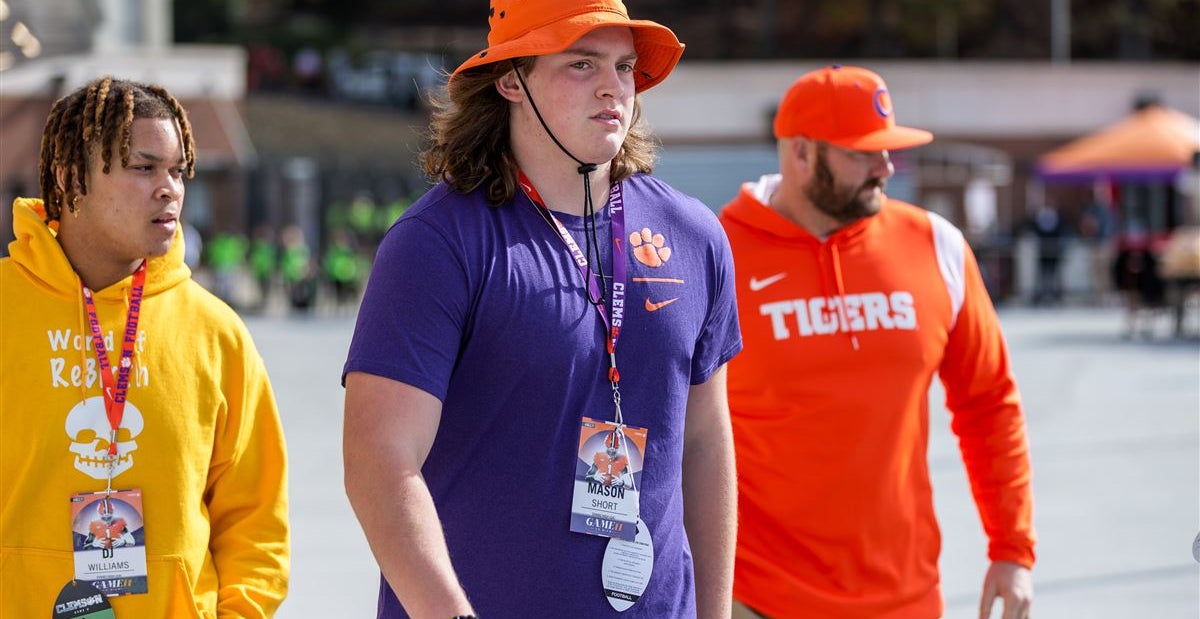 Four-star Tide de-commitment Mason Short to visit Clemson