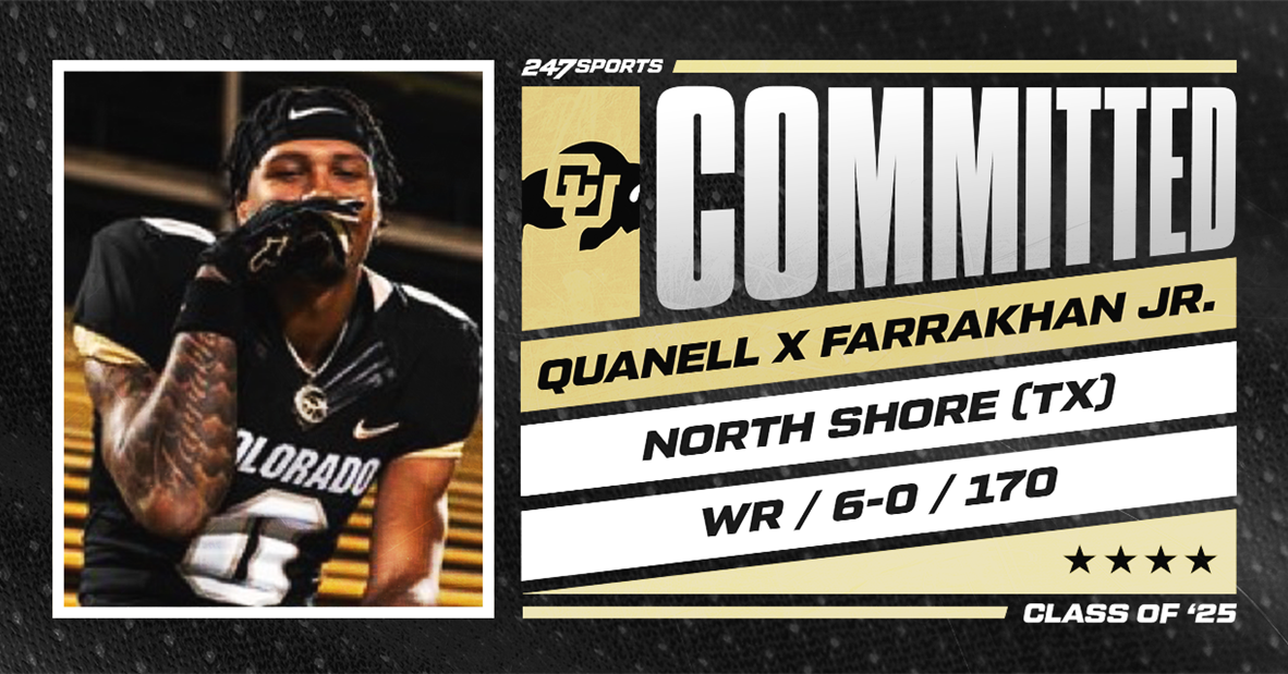 Colorado wins out for 4-star WR Quanell X Farrakhan Jr.