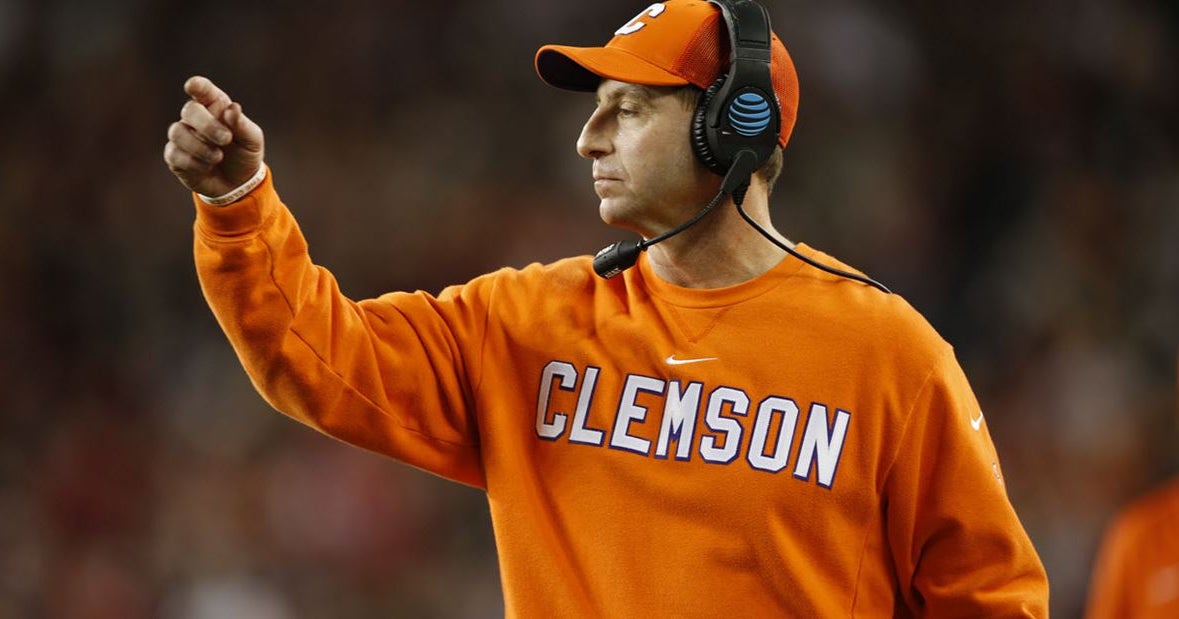 Dabo's vision? 'The best 10 years that any team has ever had'