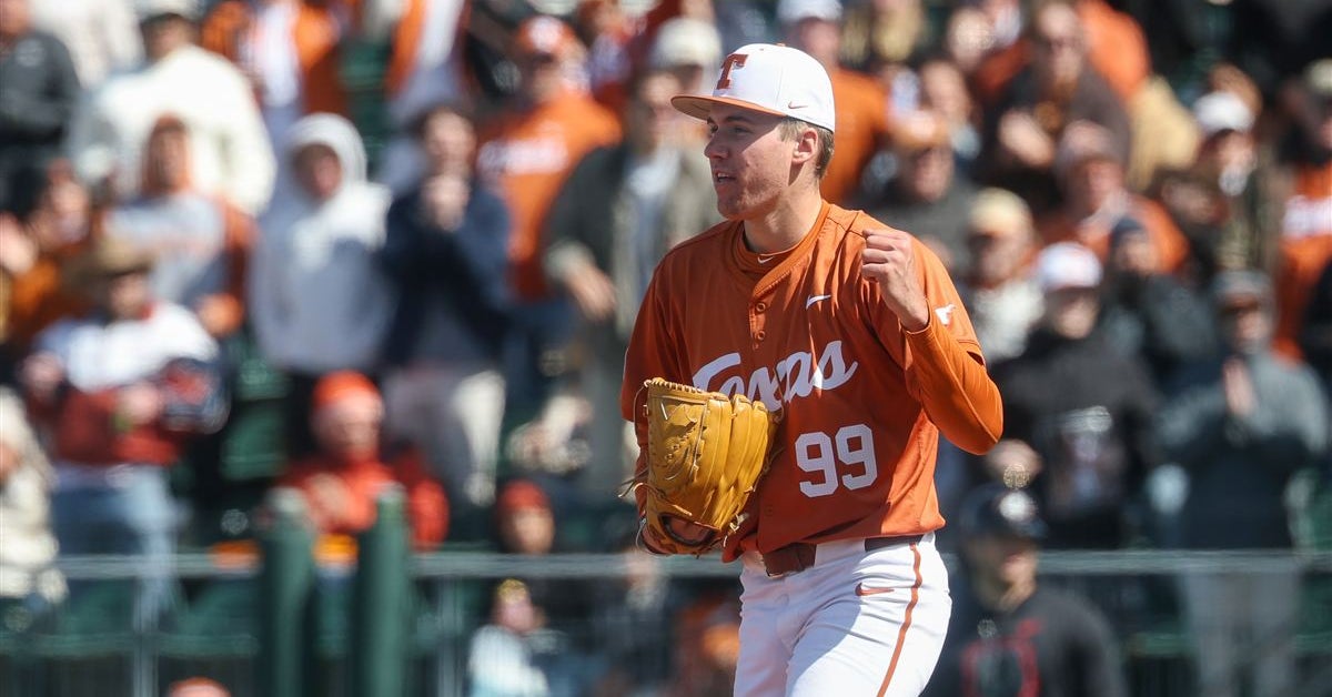 Through two starts, Texas sophomore Dylan Volantis is exceeding his ...