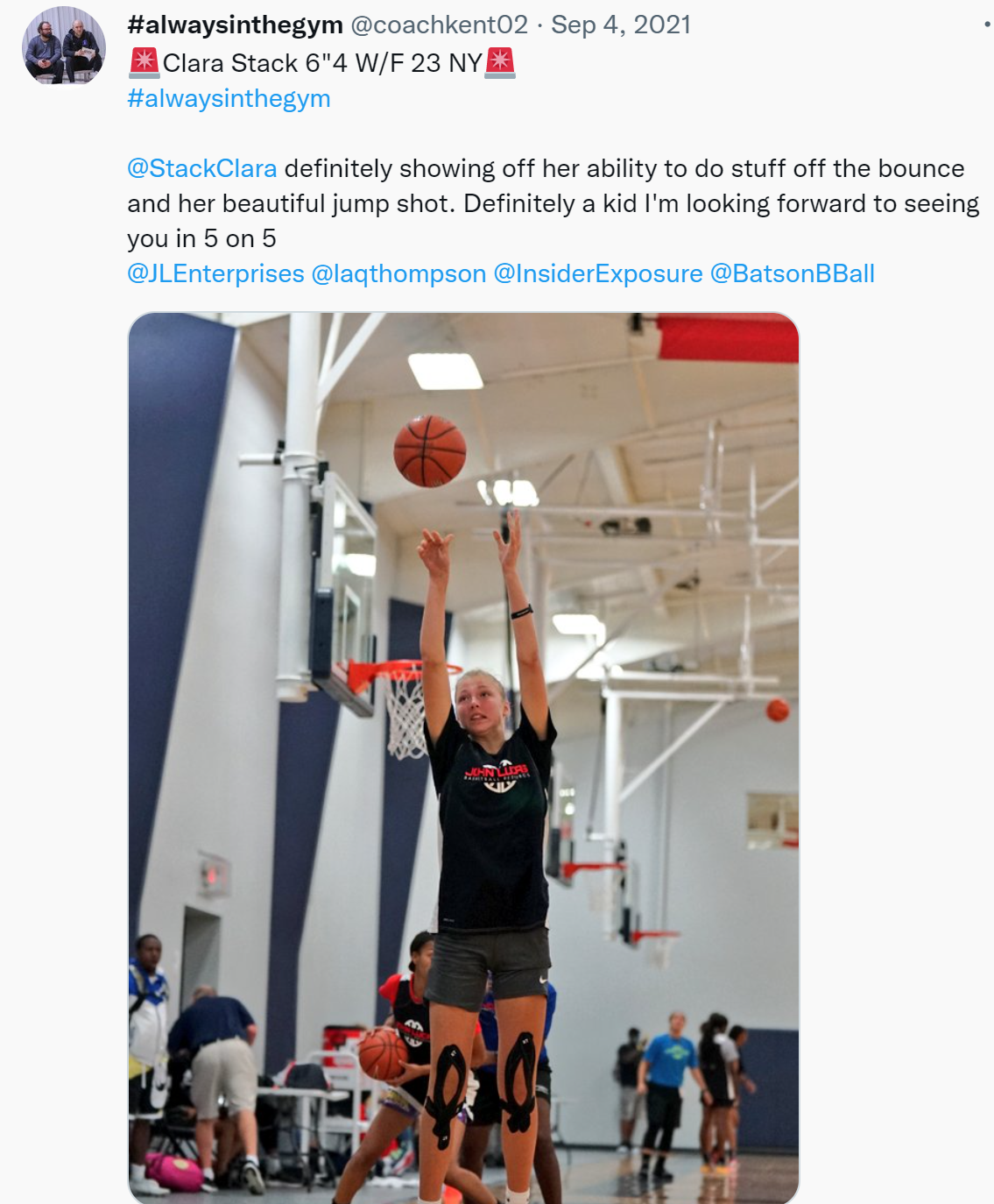 New Women's Basketball Commit-- Clara Strack