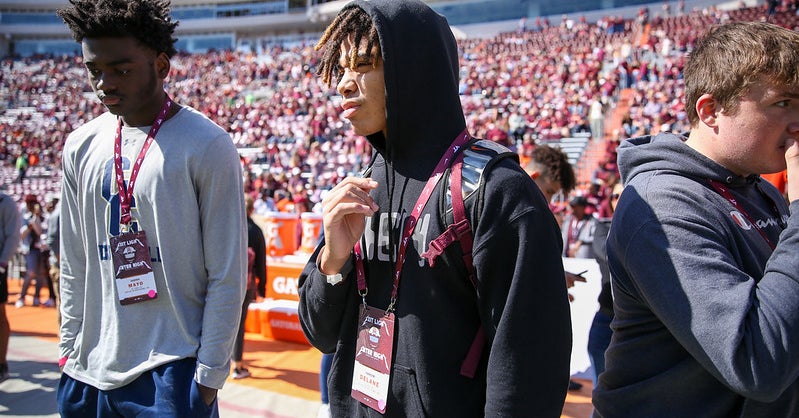 2025 S Faheem Delane enjoys Virginia Tech environment, seeing his ...