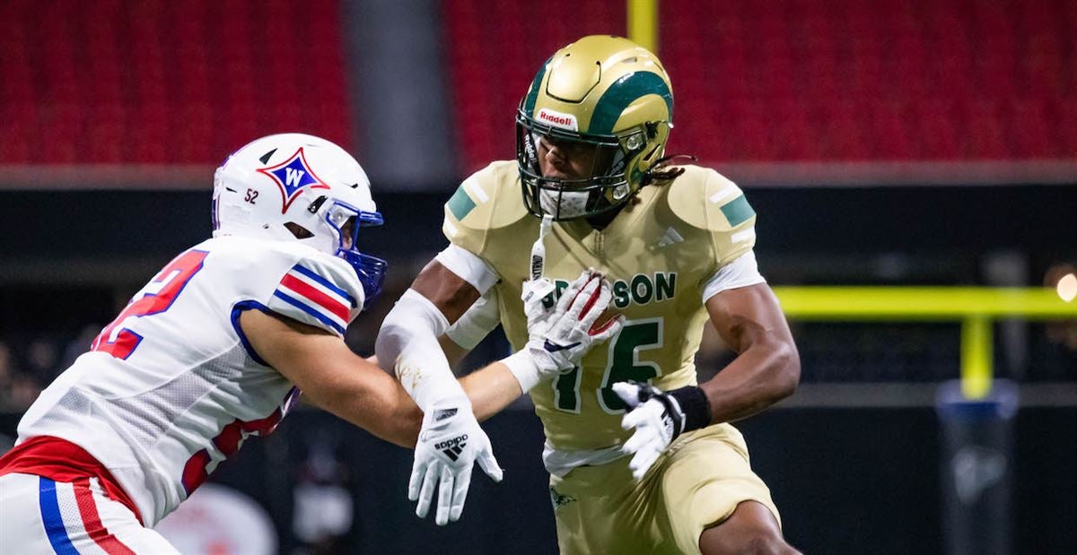 Elite 2026 linebacker Tyler Atkinson gives highlights from ‘electric ...