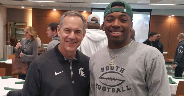 C.J. Hayes begins his journey at Michigan State