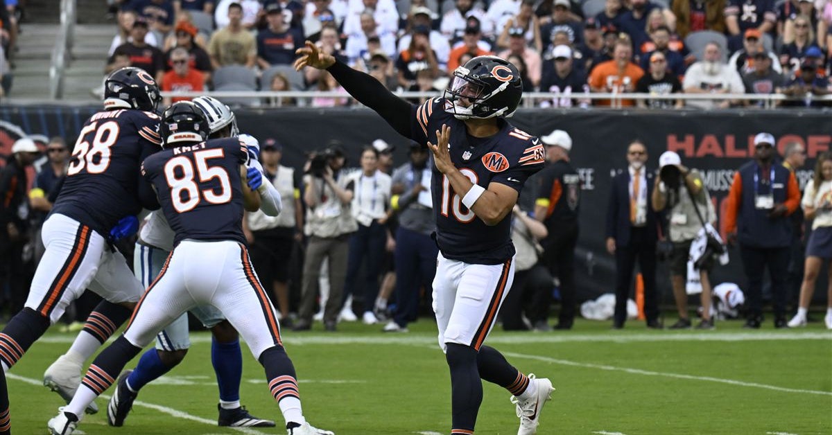 Caleb Williams named NFC Offensive Player of the Week