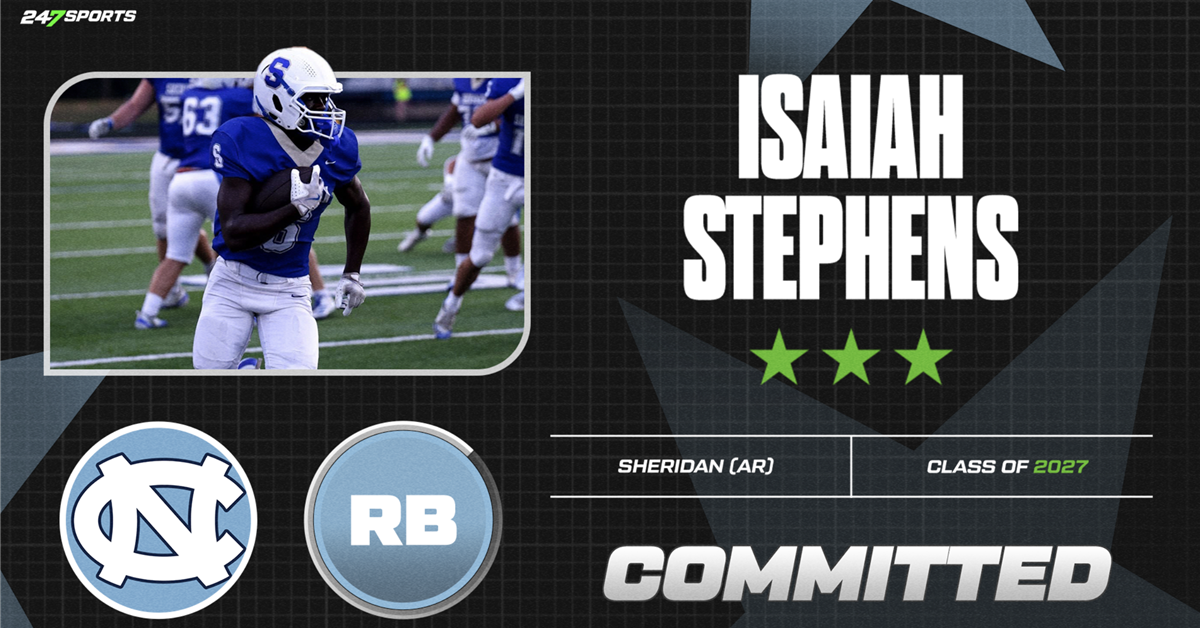Arkansas RB Isaiah Stephens commits to North Carolina on first-time visit