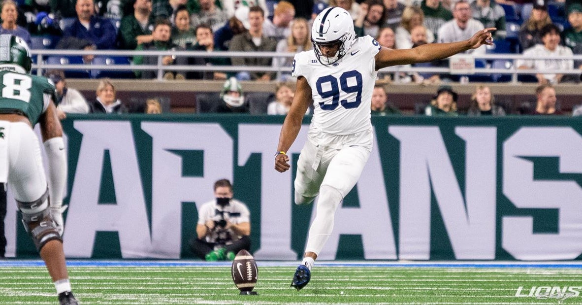 Meet Penn State’s 6-foot-6, 280-pound ‘Freaks List’ kickoff specialist ...