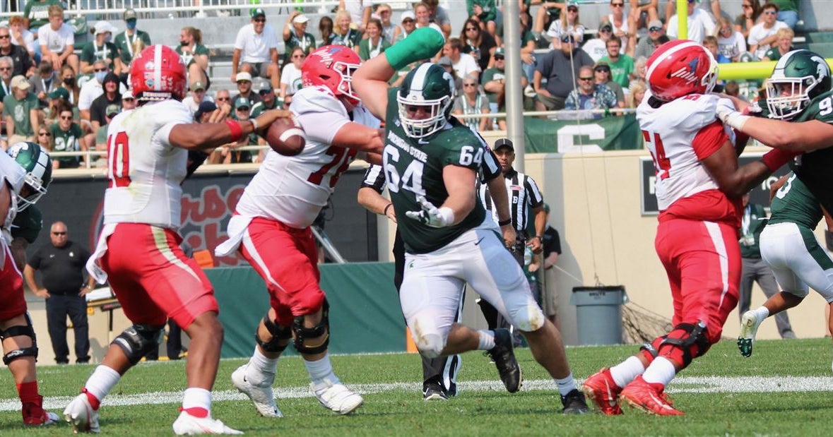 Michigan State DT Jacob Slade selected for Outland Trophy watch list