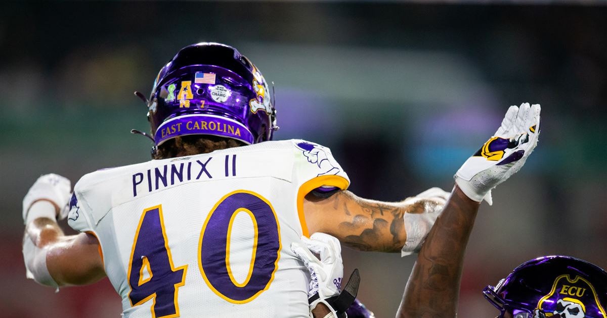 ECU RB Darius Pinnix enters transfer portal