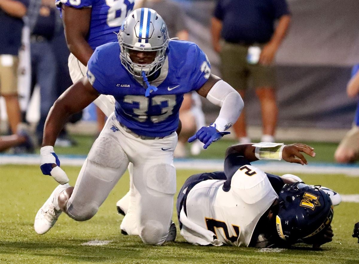 MTSU portal linebacker Sam Brumfield says he could be close to becoming ...