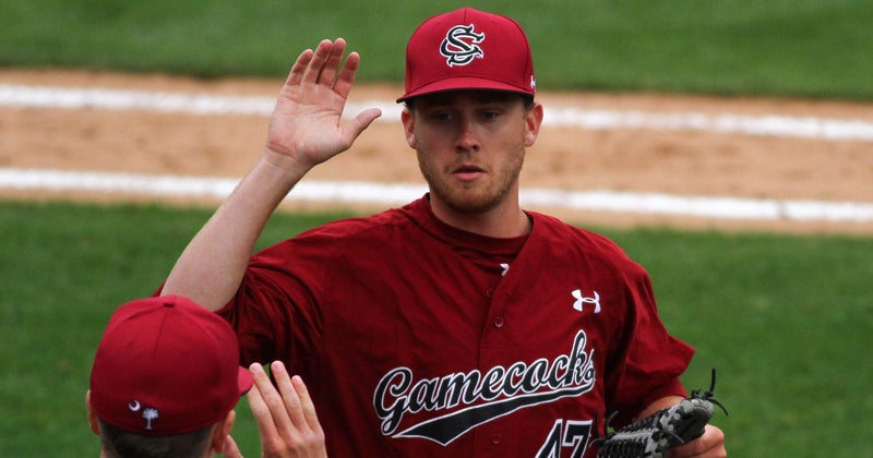 WATCH: Holbrook, players recap series sweep over Arkansas