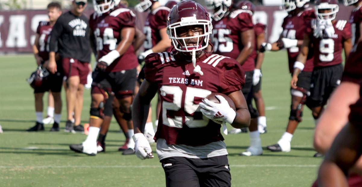 Texas A&M running back Deondre Jackson hits the NCAA transfer portal
