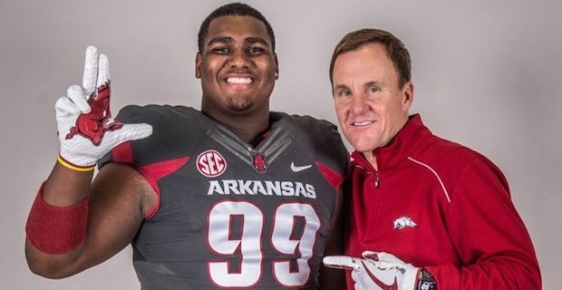 Arkansas lands major defensive line target in Enoch Jackson