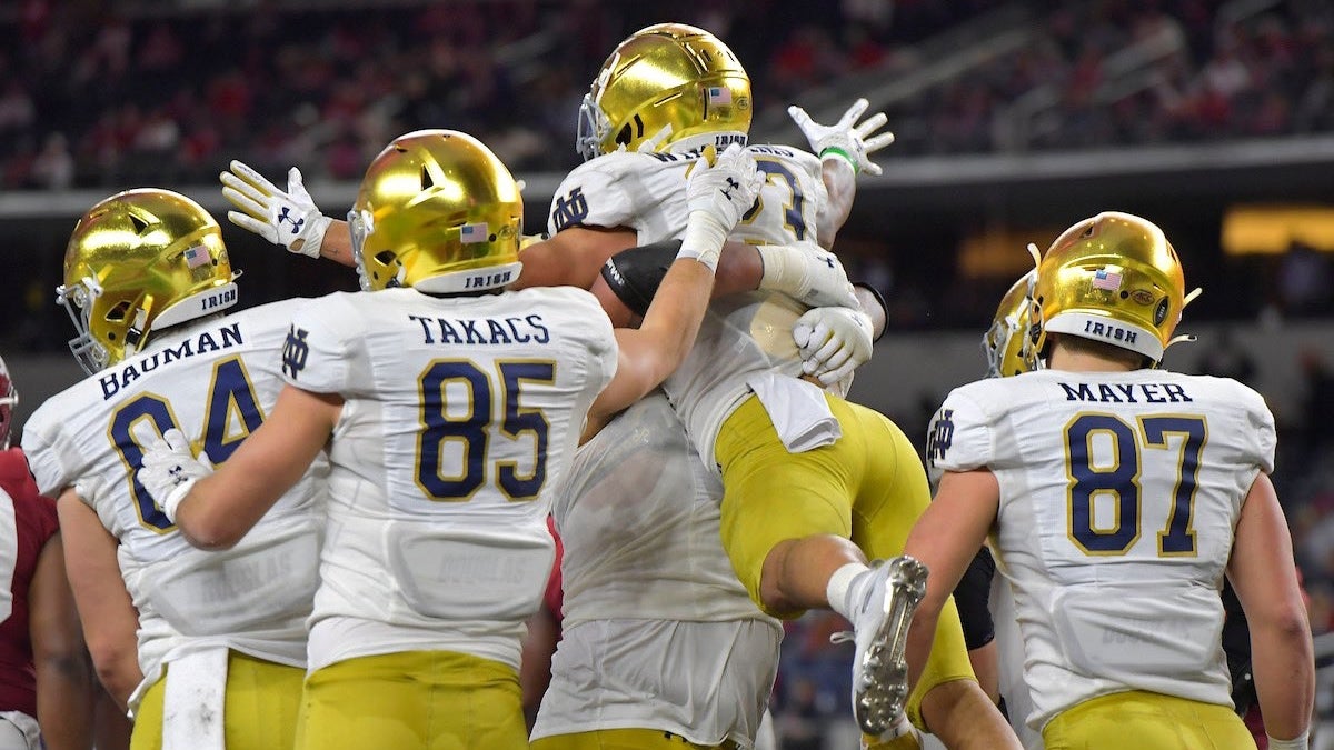 WATCH: Kyle Hamilton 2nd INT Leads to Kyren Williams TD, Irish Lead FSU ...