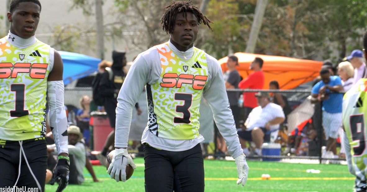 VIDEO: 2024 WR Chance Robinson at Battle Miami 7v7 Tournament
