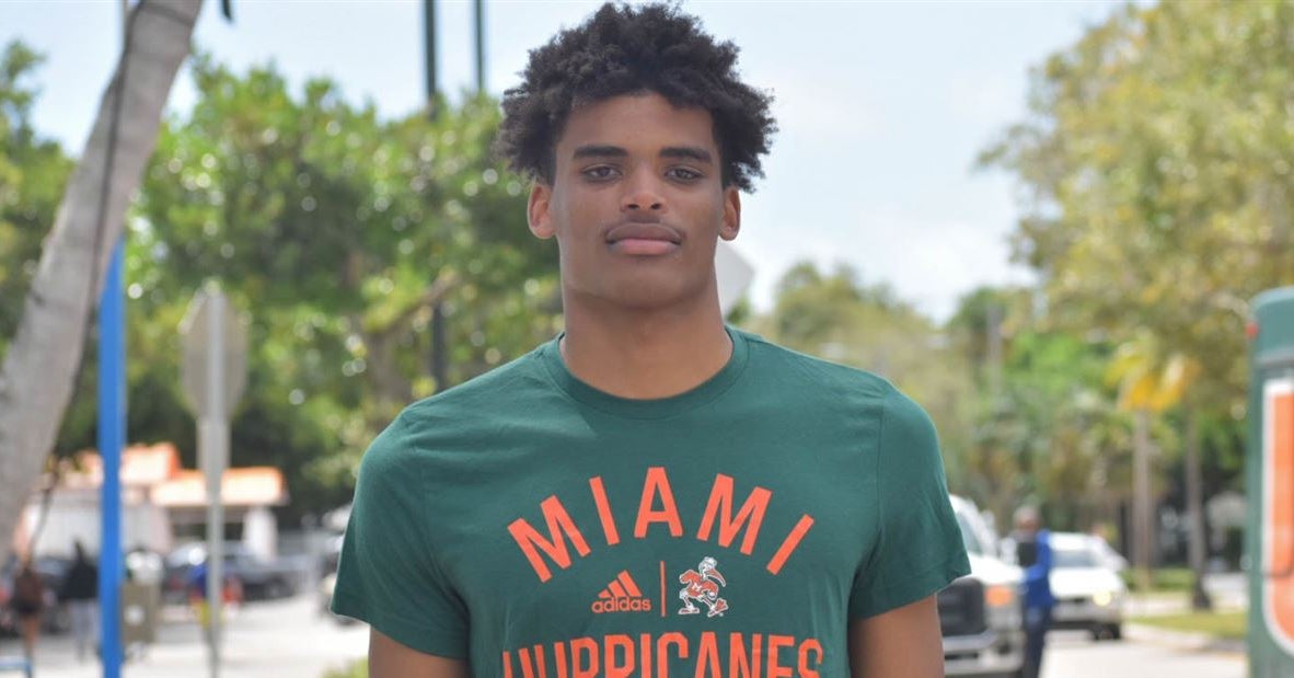 Miami surged for No. 5 TE Caleb Odom after a multi-day visit