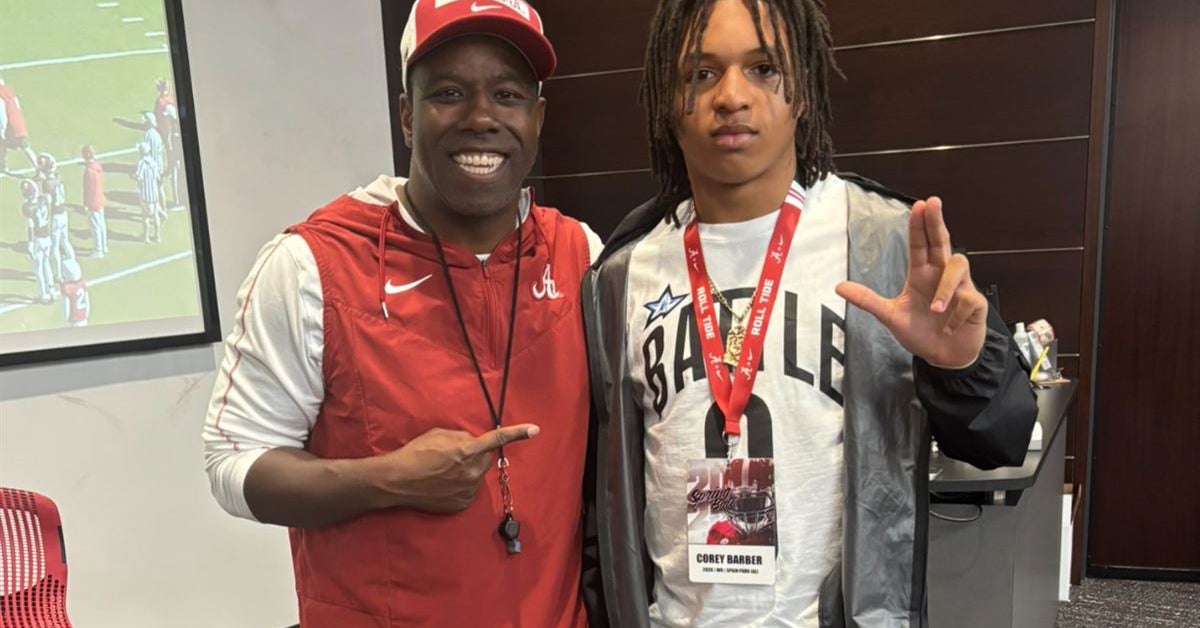 Spain Park (Ala.) WR Corey Barber has 'great' Alabama spring practice ...