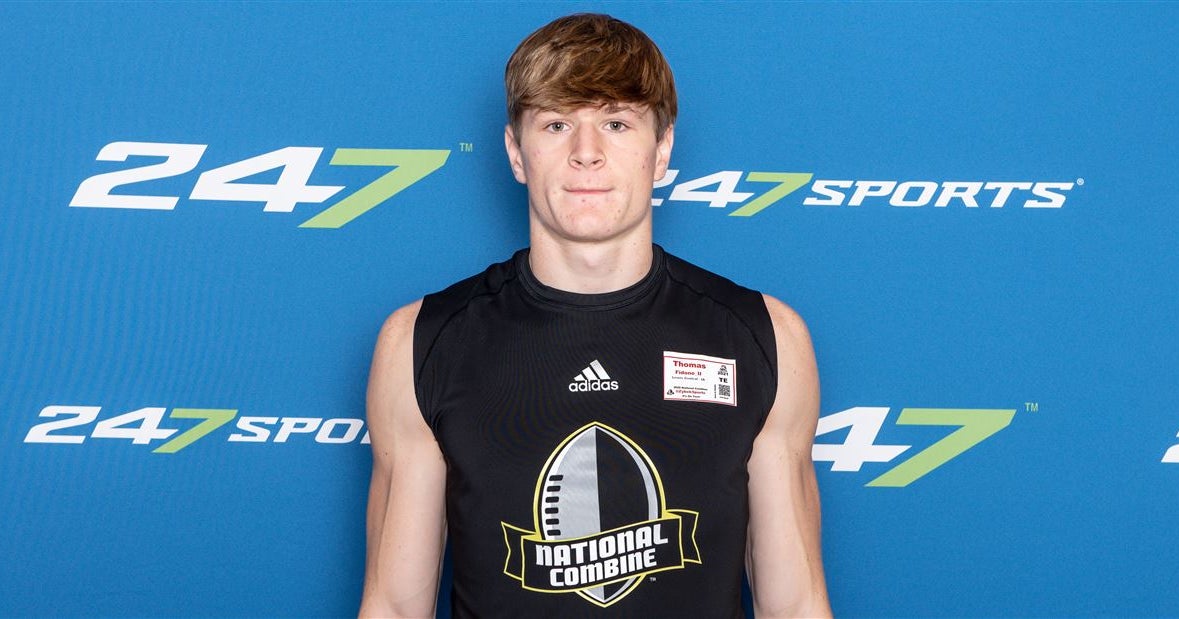 No. 1 TE Thomas Fidone updates his recruitment