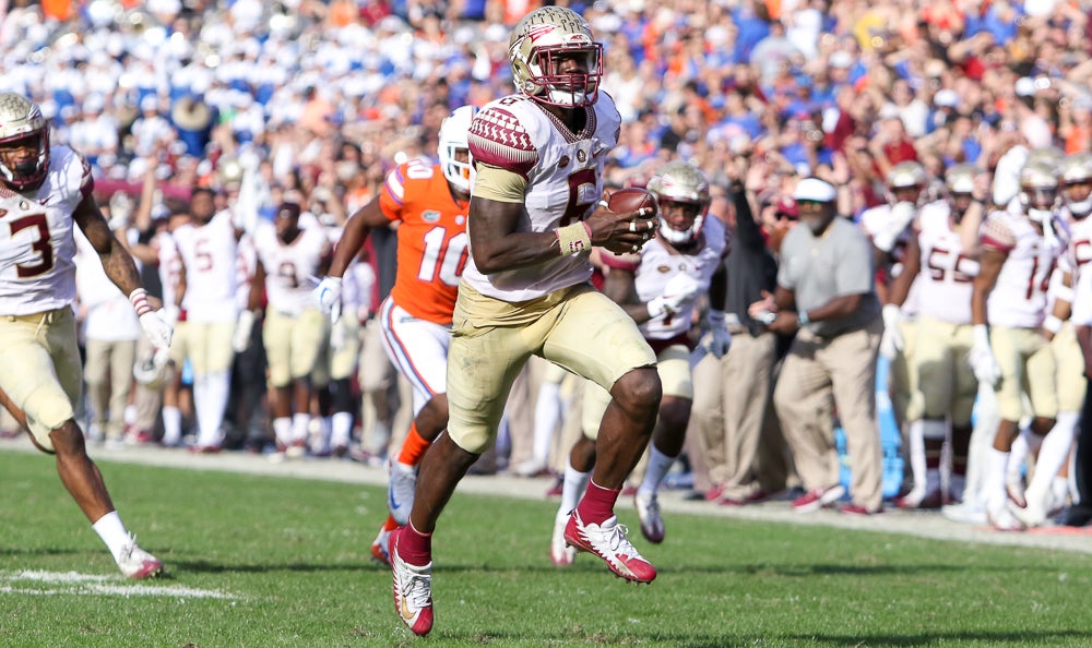 Matthew Thomas measures in at the NFL Combine