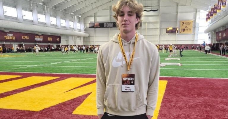 Minnesota offers and earns a commitment from Chanhassen EDGE Sam Macy